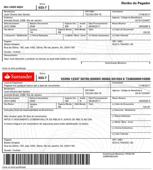 Emissão de boletos - Boleto Simples